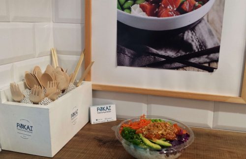 Pokai el primer take away de poke y açai de Bilbao